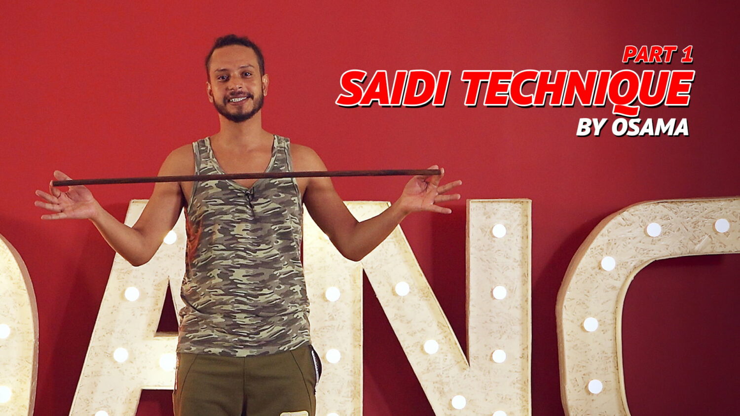 Saidi technique and combinations by Osama Mimi part 1/2 - Bellystream.TV